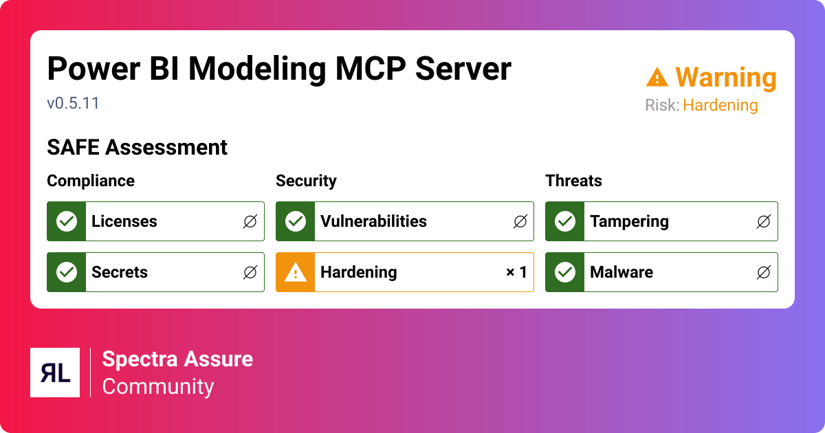 Power BI Modeling MCP Server - Visual Studio Code | ReversingLabs ...
